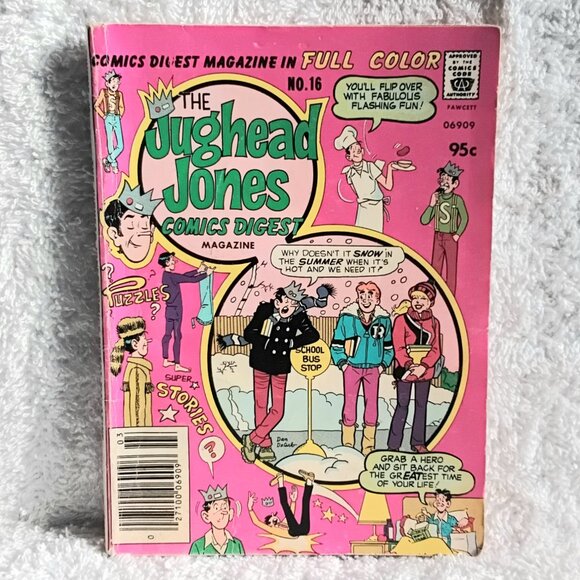 Archie Comics | Other | 52 980 The Jughead Jones Comics Digest No 16 ...